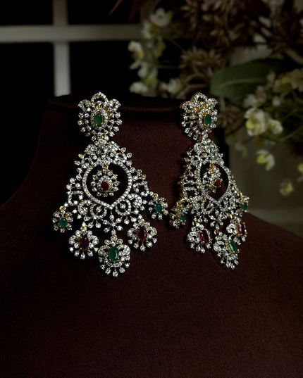 CZ Earrings 107377 – Vijaya Art Jewellery